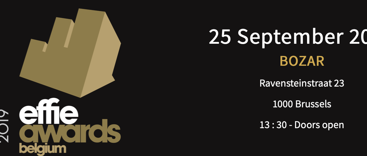 Feesteditie Effie Awards Ceremony: de inschrijvingen zijn geopend ...